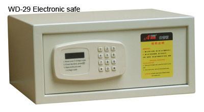 China Modern Design Digital Lock Laptop Hotel Safe Box with Appearance of Depth 301-400mm for sale