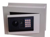 China Hidden Wall Safe for Home and Office Black Appearance of Height 273mm Easy to Install for sale