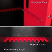 China 1450 Height 10 Guns Gun Safe Cabinet Appearance of Depth 301-400mm Metal Safes for Guns for sale