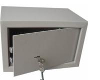 China Home Security Simplified with Electronic Lock Wall Mounted Anti-Drill Steel Safe for sale