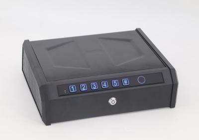 China Home Fingerprint and Digital Code Gun Storage Safe with H100*W360*D280mm Dimensions for sale