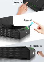 China Quick Access Handgun Safe with Biometric Fingerprint Technology GS-1036-1 Width 370mm for sale