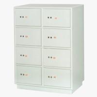 China Hotel Safe Deposit Box Mechanical Password Black Dt-33 Vault Box for Hotel Protection for sale