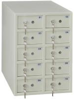 China 18 Doors Security Level A1 Dt-18 Bank Safe Deposit Box Hotel Locker for Door Type for sale