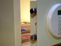 China Appearance of Depth 301-400mm Hotel Electronic Safe Security Lock Box for sale