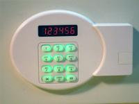 China Appearance of Depth 301-400mm Hotel Electronic Safe Security Lock Box for sale