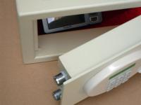 China Appearance of Depth 301-400mm Hotel Electronic Safe Security Lock Box for sale