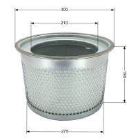 China Fiber Glass Air Compressor Filter Oil And Gas Separator AS2458 for sale