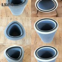 China 99.99% Dust Collector Air Filter , ISO9001 Cartridge Air Filter for sale