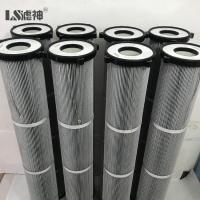 China Quick Dismantling Anti Static Air Filter Oil Removing Dust Collector Cartridge for sale
