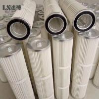 China Quick Dismantling Anti Static Air Filter Oil Removing Dust Collector Cartridge for sale