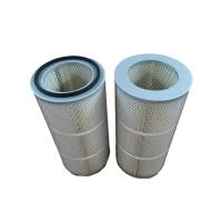 China Coated Dust Filter Cartridge Collector 0.5μ For Shot Blasting Machine for sale