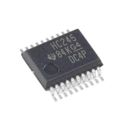China SN74HC245DBR SSOP-20 Bus Transceiver Chip IC Electrical Components Three-state Output Eight-way Bus Transceiver Logic Chip for sale