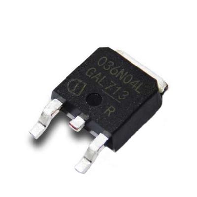 China Semiconductor N-channel 40V90A MOS Field Effect Transistor of IPD036N04L SOT-252 SMPS Fast Switching MOSFET for sale