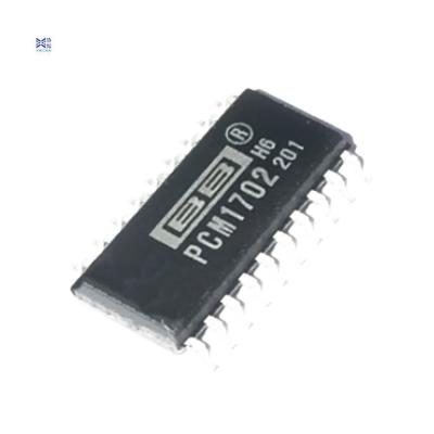 China PCM1702U PCM1702 SOP-20 Audio Digital Analog Converter Chip New and Original Audio Processor IC for sale
