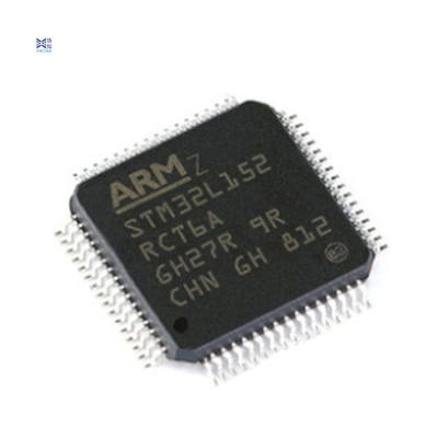 China STM32L152RCT6A LQFP-64 Low power microcontroller chip IC electronic component embedded single chip microcomputer for sale
