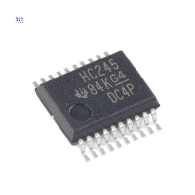 China SN74HC245DBR SSOP-20 Bus Transceiver Chip IC Electrical Components Three-state Output Eight-way Bus Transceiver Logic Chip for sale