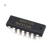 China SN74123N In-line DIP-16 Monostable Multivibrator Chip IC Electronic Component Double Trigger Monostable Multivibrator for sale