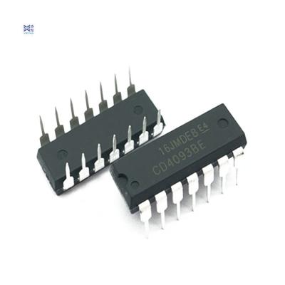 China HCF4093BEY DIP-14 Logic Gate And Inverter Integrated Circuit IC Electronic Components for sale