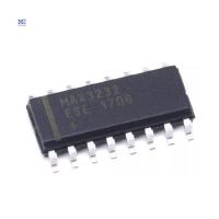 China MAX3232ESE+T SOIC-16 RS-232 Interface Chip IC Electronic Components Low Power Converter Chip High Speed Transmission for sale
