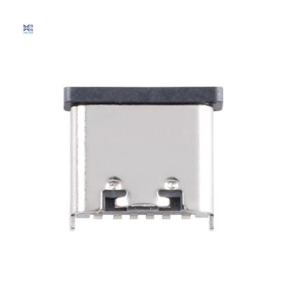 China TYPE-C 6P USB6-TYPEC USB Connector IC Chip Female Vertical Patch 6.8mm for sale