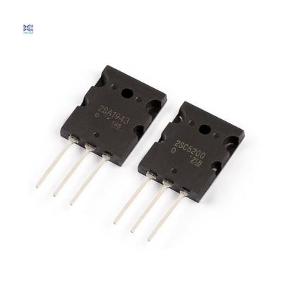 China 2SC5200 2SA1943 TO-3PL Audio Power Amplifier Transistor BJT C5200 A1943 15A 230V 150W for sale