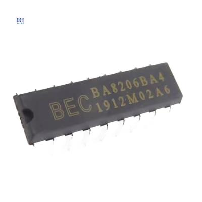 China BA8206BA4 DIP-18 Remote Control Fan IC Chip Electronic Components Original for sale
