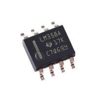 China LM358ADR SOP-8 Dual-channel Standard Operational Amplifier IC Chip Electronic Component for sale