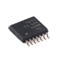 China TL074CPWR TSSOP-14 Quad JFET Input Operational Amplifier Integrated Circuit for sale