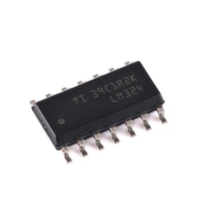 China LM324DR SOP-14 universal four operational amplifier chip is newly imported for sale