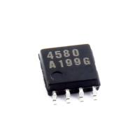 China NJM4580M DMP8 dual operational amplifier without noise frequency power amplifier IC chip for sale