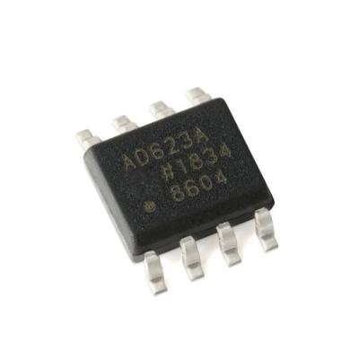 China AD623ARZ-R7 SOP-8 Single Power Rail-to-Rail Low Cost Instrumentation Amplifier Chip for sale