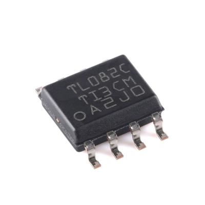 China TL082CDR SOP-8 Quad Operational Amplifier Original IC Electronic Components for sale