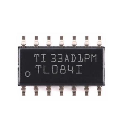 China TL084IDR SOIC-14 Quad Operational Amplifier IC Chip High Voltage for sale