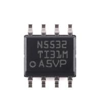 China NE5532DR SOP-8 Screen Printing N5532 Low Noise Dual Operational Amplifier IC Chip Brand New Original for sale