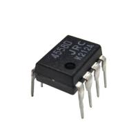 China NJM4558D In-line DIP-8 Dual Channel Operational Amplifier Chip Integrated Circuit IC Electronic Components for sale
