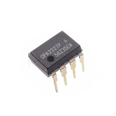 China OPA2227PA In-line DIP-8 Dual-channel High-precision Operational Amplifier Chip Electronic Components Low-noise Dual Operation for sale