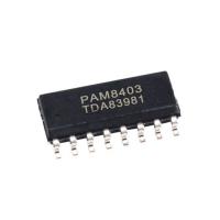 China PAM8403DR-H SOP-16 Audio amplifier chip electrical component IC 3W mono class D audio power amplifier for sale