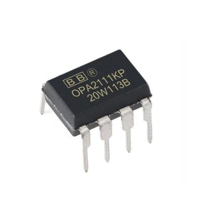 China OPA2111KP In-line DIP-8 OPA2111 Precision Amplifier Chip Integrated Circuit Dual Channel Operational Amplifier IC Low Noise for sale