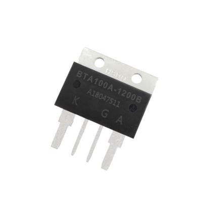 China BTA100-1200B BTA100-800B TO-4PT Bi-directional SCR 800V directly inserted into thyristor spot welder electronic components for sale