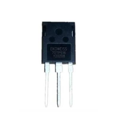 China Supply new original inverter dilongyi unidirectional SCR / thyristor 70a1600v TO-247 package 70TPS16 for sale