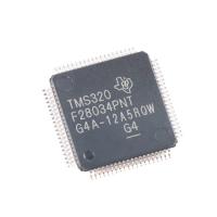 China TMS320F28034PNT LQFP-80 128KB flash memory 32-bit MCU microcontroller chip is brand new and original for sale
