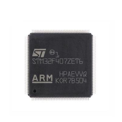 China Brand-new Original MCU Embedded Chip IC MCU 32 Bit 512 KB FLASH LQFP-144STM 32F407Zet6 Microcontroller Integrated Circuit for sale