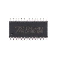 China TM1640 SOP-28 8-segment 16-bit LED digital tube display driver IC chip for sale