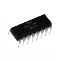 China SG3524N is directly inserted into DIP-16 dual-channel adjustable PWM switch control chip for sale