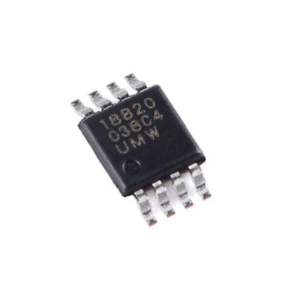 China DS18B20U MSOP8 programmable resolution single-line digital thermometer chip for sale
