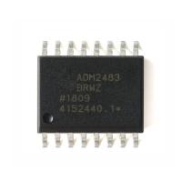 China ADM2483BRWZ-REEL SOP16 half-duplex isolated RS-485 transceiver chip for sale