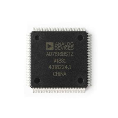 China The AD7616BSTZ LQFP-80 channel DAS has a built-in 16-bit dual-channel synchronous sampling ADC with bipolar input chip for sale