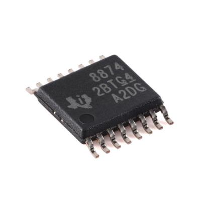 China DRV8874PWPR HTSSOP-16 screen-printed 8874 H bridge motor driver chip for sale