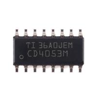 China CD4053BM96 SOIC-16 SPDT 3-channel Analog Switch and Multiplexer IC Integrated Circuit Electronic Components for sale